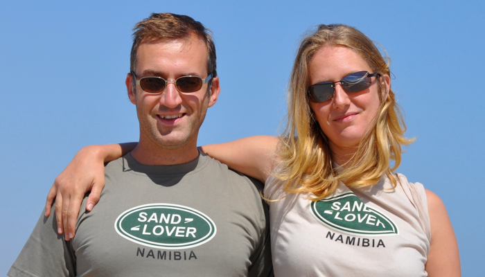 Namibia: fun in the sand